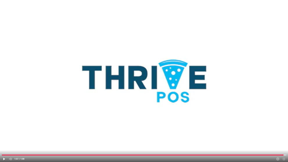 Thrive POS | Point of Sale for Pizza and Delivery